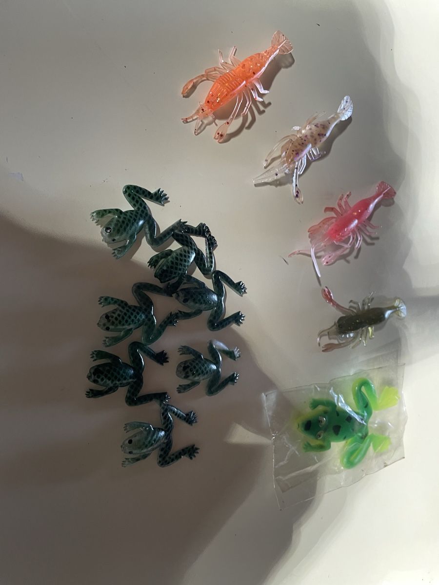 Leurres GRENOUILLE ÉCREVISSE pêche carnassier brochet sandre (Neu ...