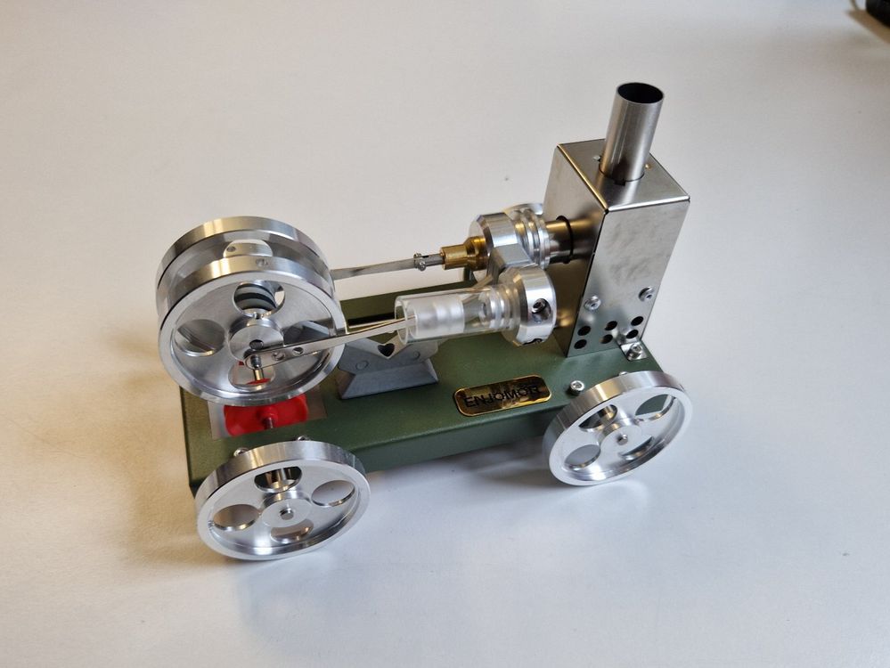 Stirlingmotor Auto DIY Modell Trolley | Kaufen auf Ricardo