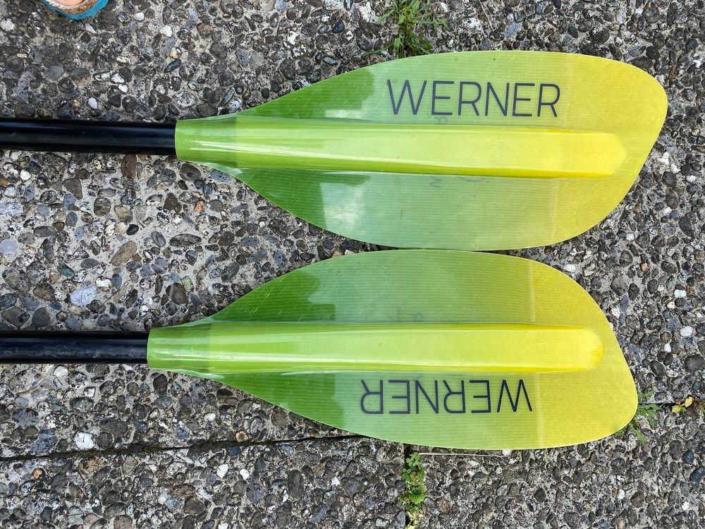 Werner Shuna 2pc Paddel 205 cm small shaft | Kaufen auf Ricardo