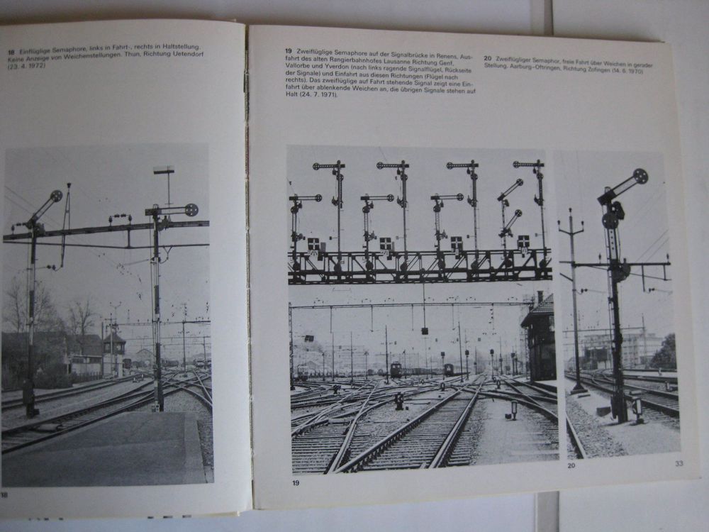 Signale der Schweizer Bahnen, Orell-Füssli- Verlag, 1972 (Gebraucht) in Buchs ZH für CHF 35 ...