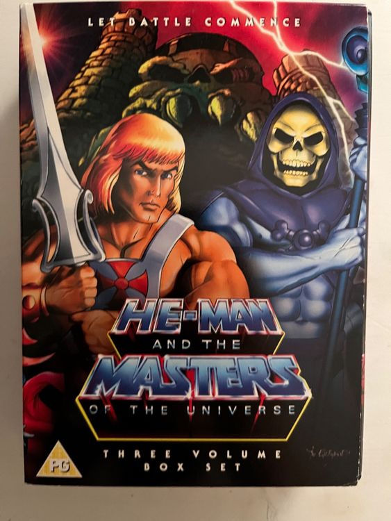 He-Man and the Masters of the Universe DVD, 3 Volume Set (Neu (gemäss ...
