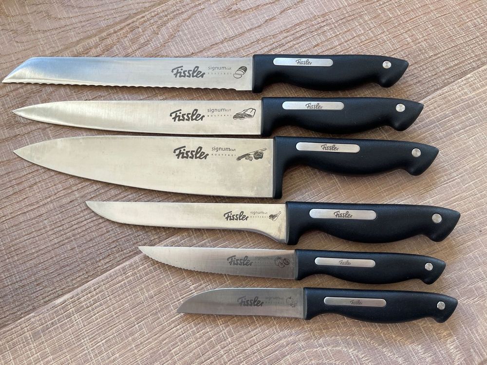 Fissler Messerblock Signum 8-tlg (Gebraucht) in für CHF 40 – mit ...