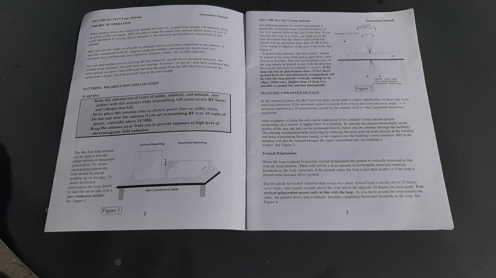 MFJ-1780 Koffer-Loop-Antenne mit Steuerung (Gebraucht) in Hagendorn für ...