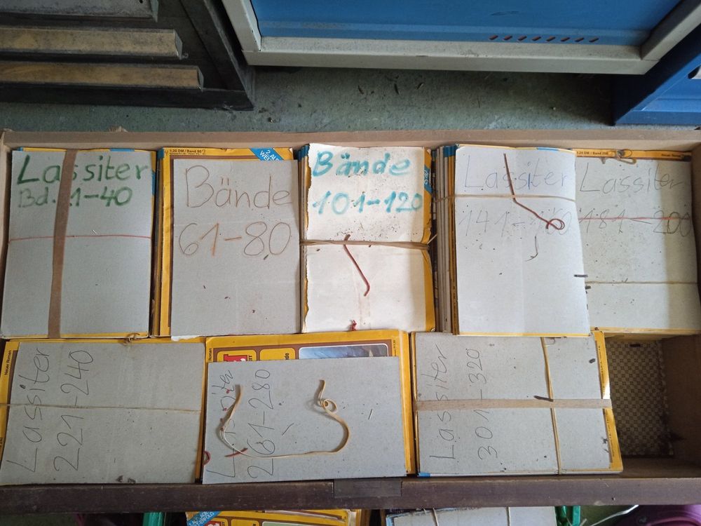 Lassiter, Western Romane, Sammlung 4 Schubladen voll (Gebraucht) in ...