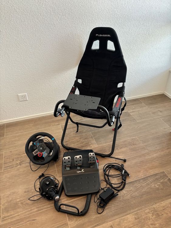 Playseat Challenge Gaming Chair & Steuerrad Logitech G29 (Gebraucht) in ...