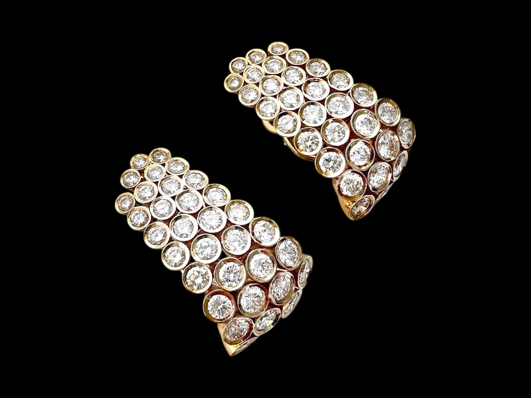 PAUL BINDER, Zürich, Diamant - Ohrhänger, ca. 7.00 ct (Gebraucht) in ...