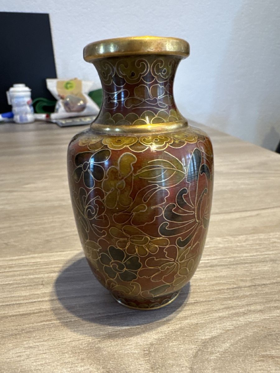Vase Chinoise Cloisonnée Vintage - JINGFA (D'occasion) à Pâquier ...
