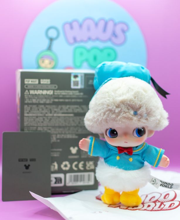POP MART x DISNEY Dimoo World Series DONALD DUCK'S SINGING (Neu und ...