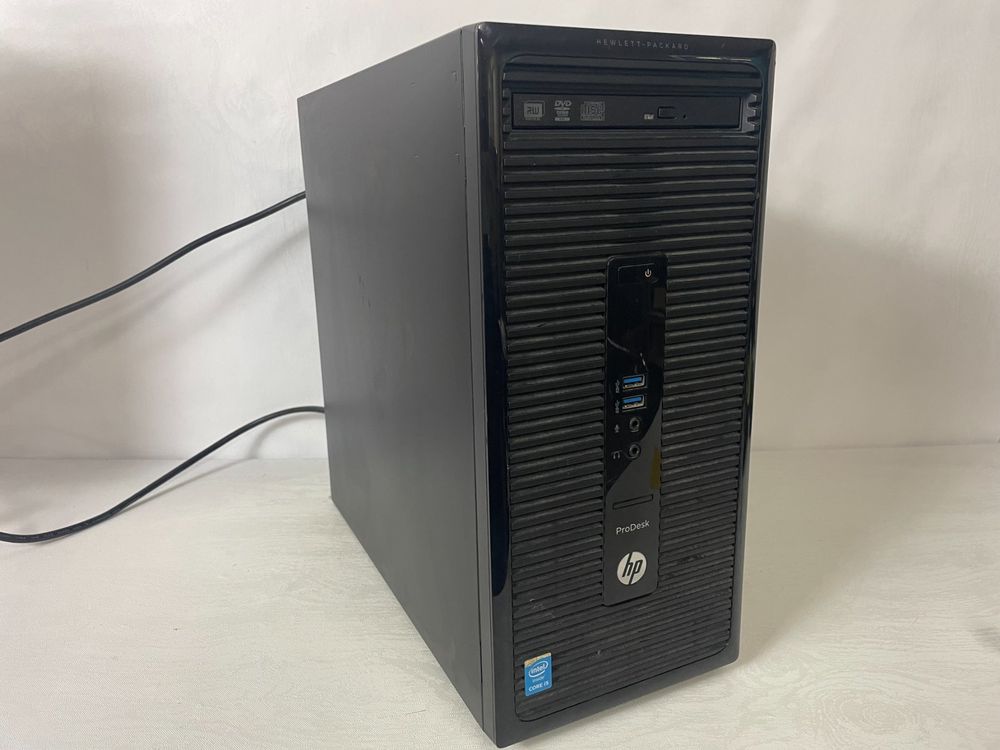 HP PC Pro Desk 400-G3 i5-4590s SSD-500GB mit Windows 10 Pro (Gebraucht ...