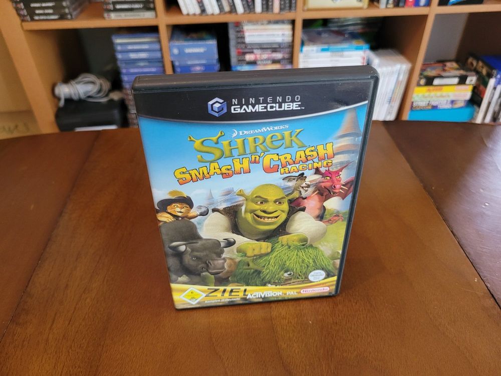 Shrek Smash and Crash Racing Gamecube Sammlerzustand (Gebraucht) in ...