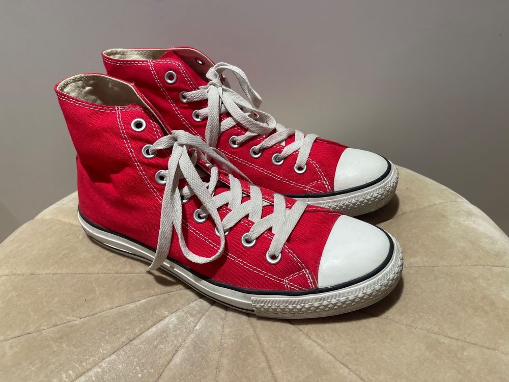 CONVERSE ALL STAR SCHUHE GR. 43 ROT MEGA | Kaufen auf Ricardo