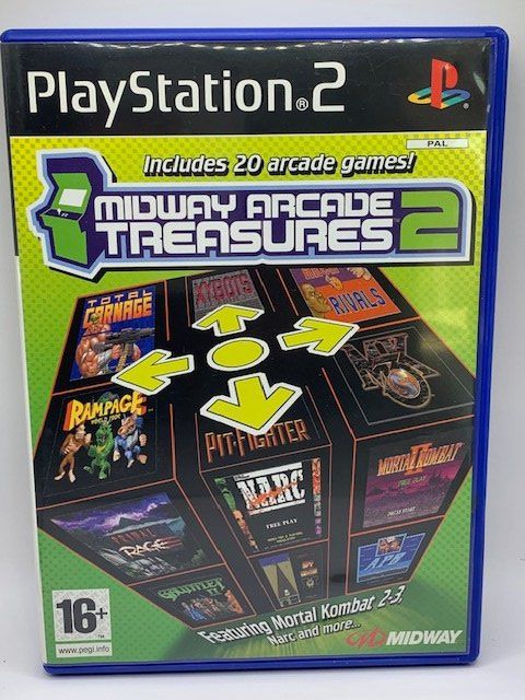 PS2 - Midway Arcade Treasures 2 - EN, NL Getestet (Gebraucht) in ...