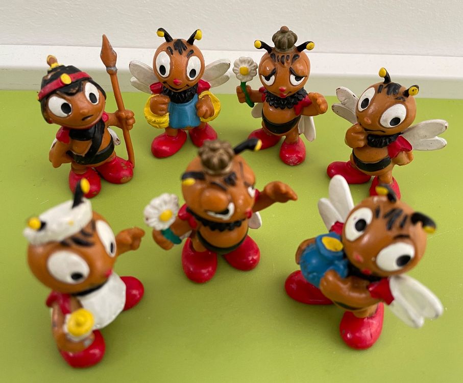 7x Bully Bienchen Biene Bee Comic Figur Comicfigur 70er (Gebraucht) in ...
