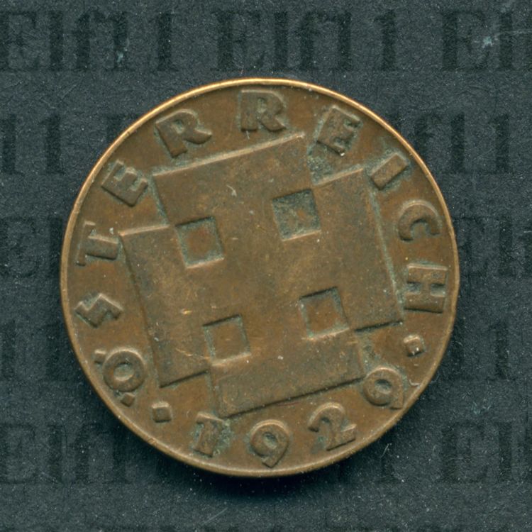 ATS___0.02 1929 ss-vz 2 Groschen (Gebraucht) in Widnau für CHF 2 – mit Lieferung auf Ricardo kaufen