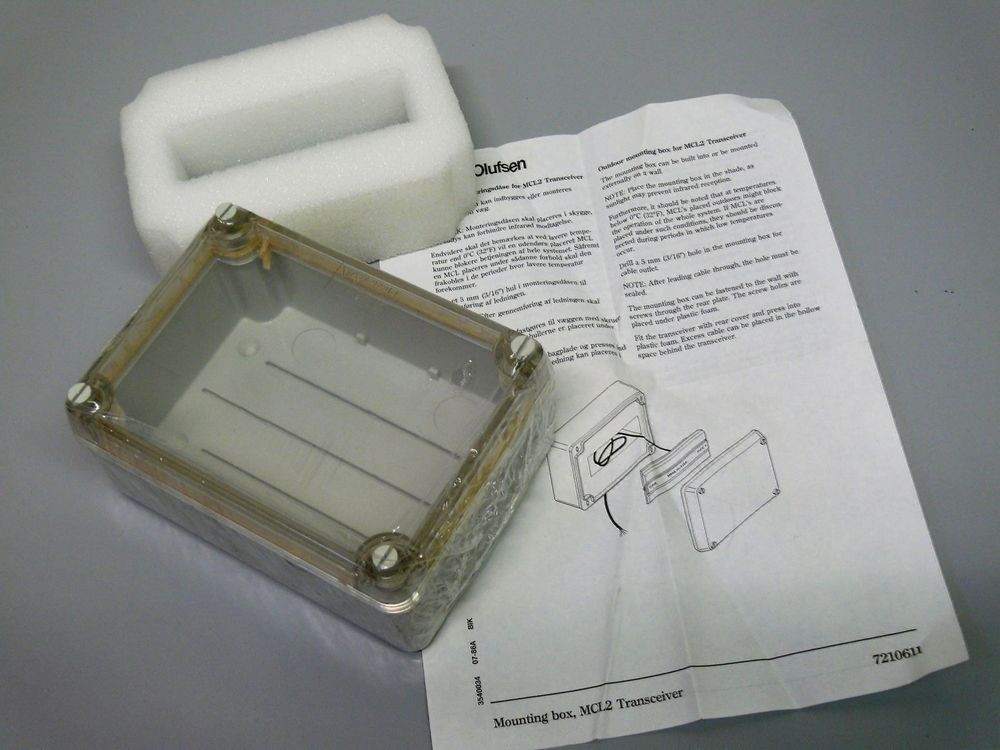 B&O IR Sensor Box für Aussenmontage (Neu und originalverpackt) in ...