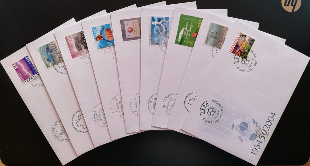 Schweiz FDC schönes Los (9 Stk.), 2004 | Kaufen auf Ricardo