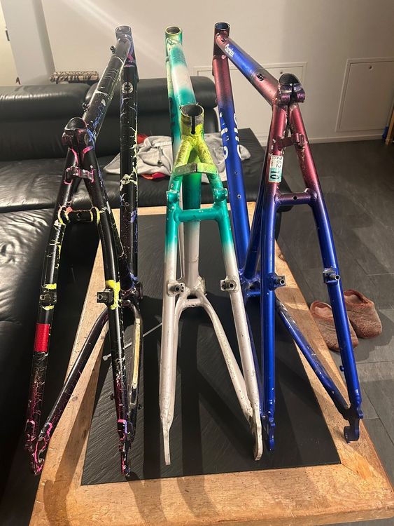 Cilo Vintage 3 x Bike Rahmen ink.Gabel aus den 90 er (Gebraucht) in St ...