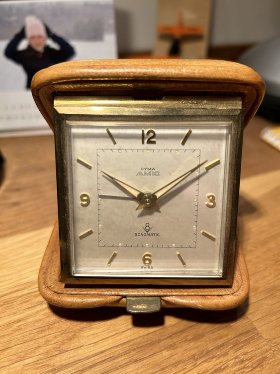 Horloge et réveil mécanique CYMA AMIC | Kaufen auf Ricardo