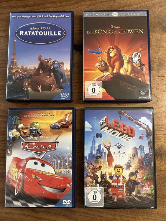 4 DVD für Kinder (Gebraucht) in Adliswil für CHF 1 – mit Lieferung auf Ricardo kaufen