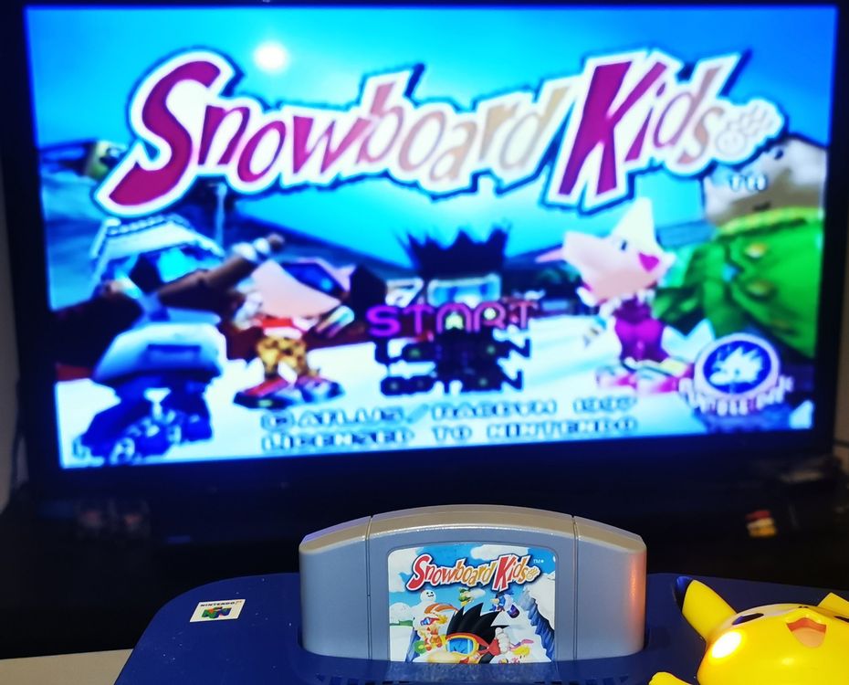 Nintendo 64 - Snowboard Kids - getestet Englisch N64 - 1997 (Gebraucht ...