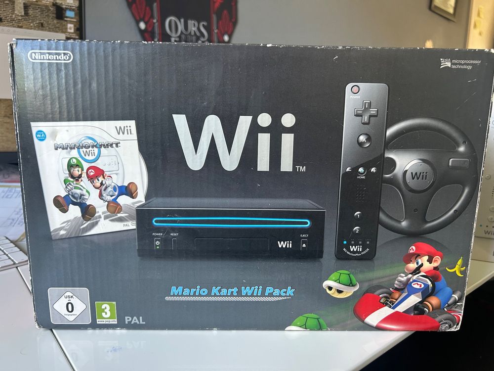Wii Console Mario Kart Wii Pack Special Edi.*OVP / IN BOX* (Gebraucht ...