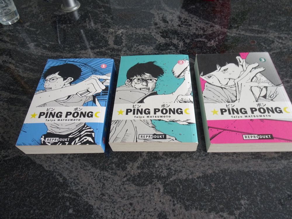 Ping Pong Manga von Taiyo Matsumoto, Band 1-3, Top! (Gebraucht) in ...