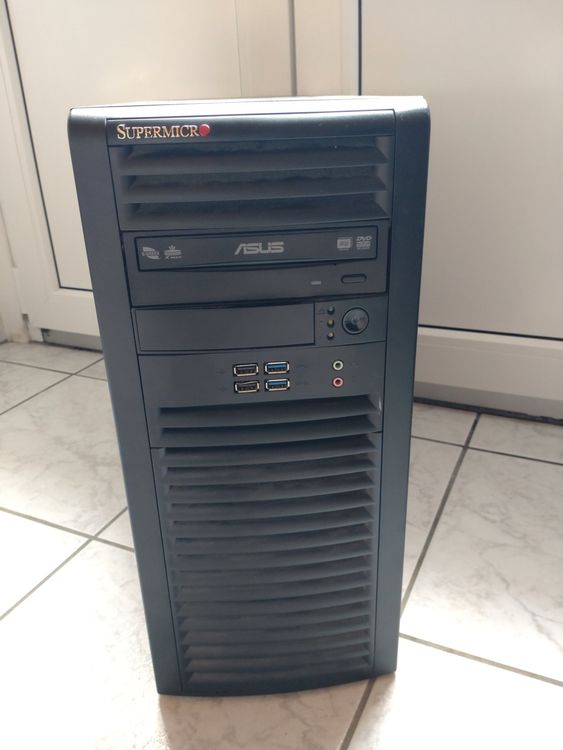 Serveur Supermicro (Windows 10 Pro installé) (Gebraucht) in Ballaigues ...