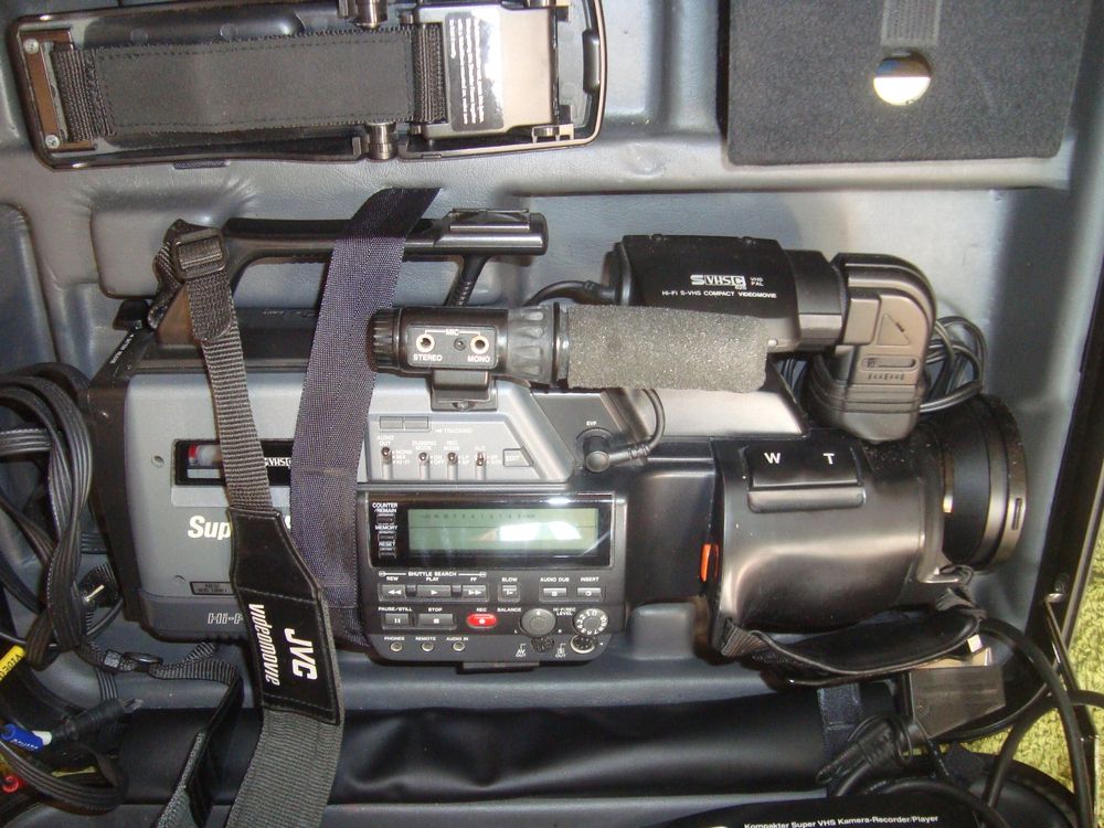 JVC videomovie Camera GR-S707 Super VHS Hi-Fi Stereo Occasio (Gebraucht ...