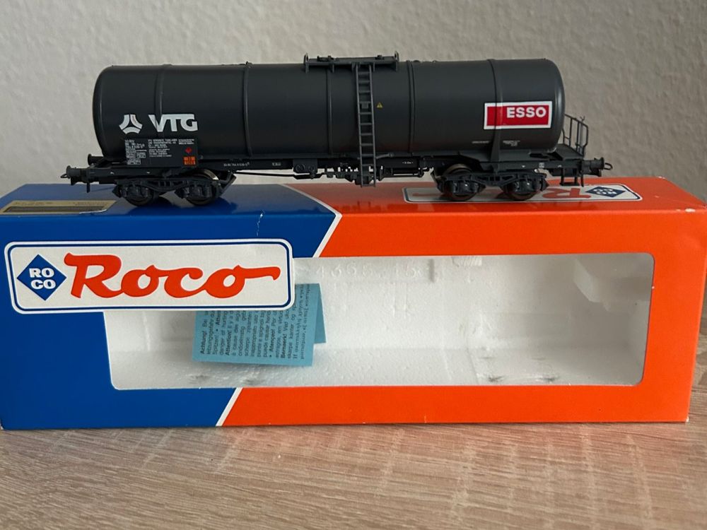 Roco 46327 H0 Kesselwagen „VTG - ESSO“ der NMBS (Neu und ...