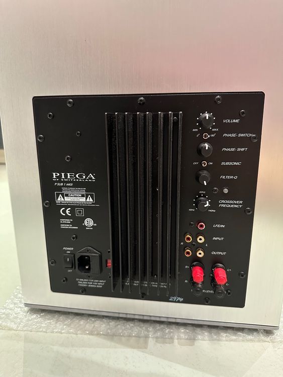 Piega Subwoofer PSub 1 Mk II | Kaufen auf Ricardo