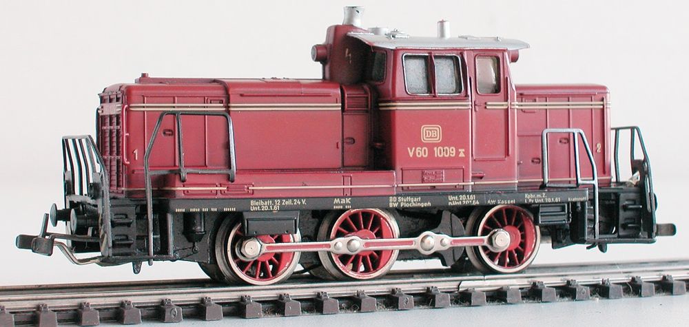 Märklin Diesellokomotive V60 der DB Spur H0 für GS Spezial (Gebraucht ...