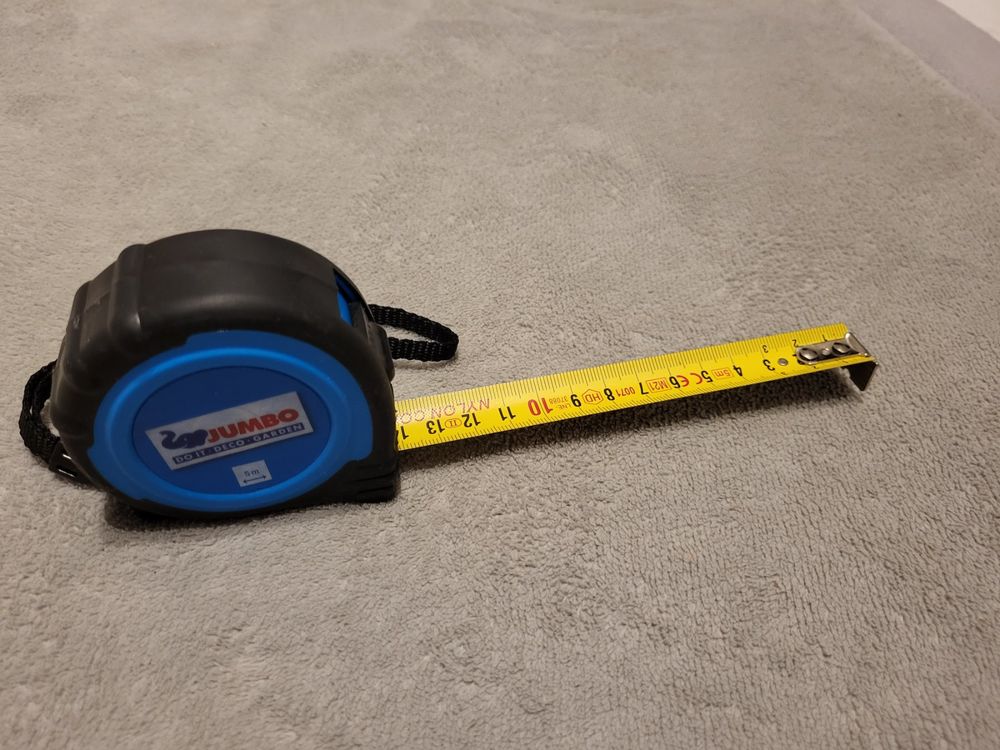 Rollmeter 5m mit Stahlband | Kaufen auf Ricardo