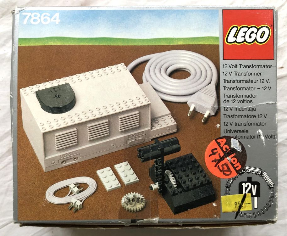 LEGO Train - Set 7864 - 12 Volt Transformator - 1980 | Kaufen auf Ricardo