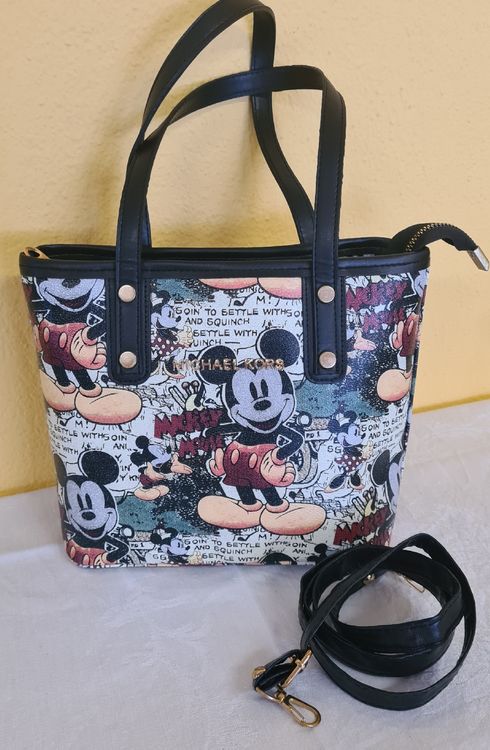 Mickey Mouse Handtasche Michael Kors Comic Style limitiert (Neu (gemäss ...