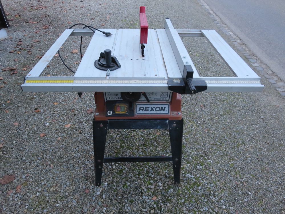 Tischkreissäge Rexon ø 255 + 230 V Motor mit grosser Auflage (Gebraucht ...