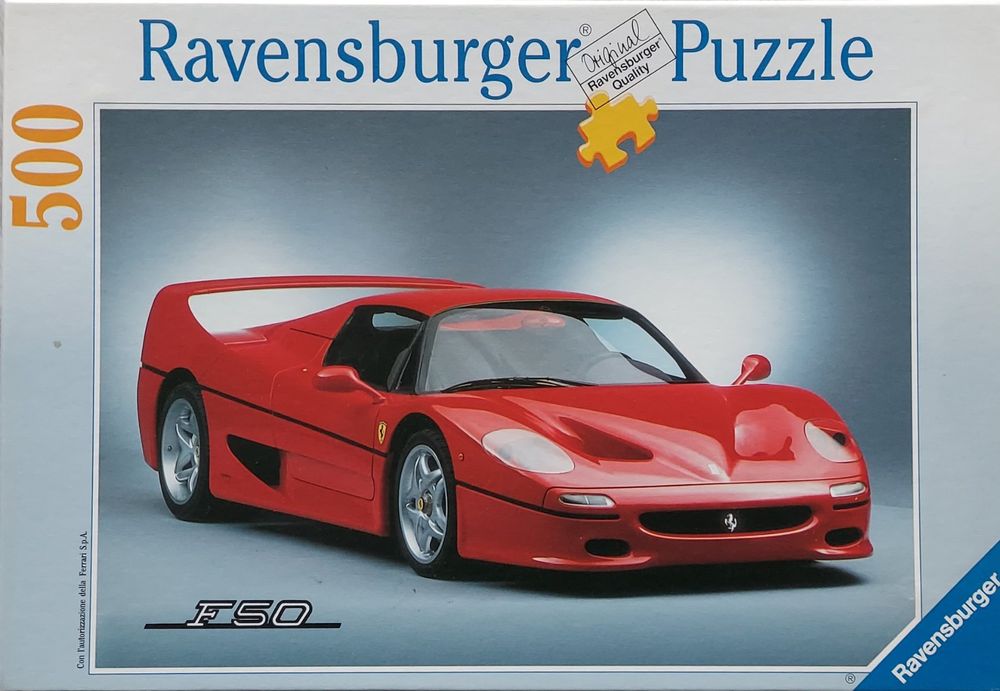 Puzzle Ravensburger Ferrari F50 - 500 Teile (Gebraucht) in Belp für CHF ...