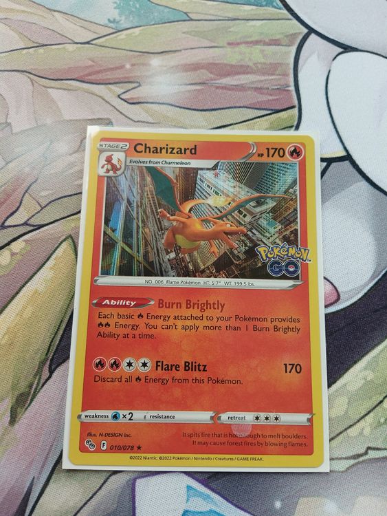 Charizard Holo - Pokemon GO (Gebraucht) in Altstätten SG für CHF 4.95 ...