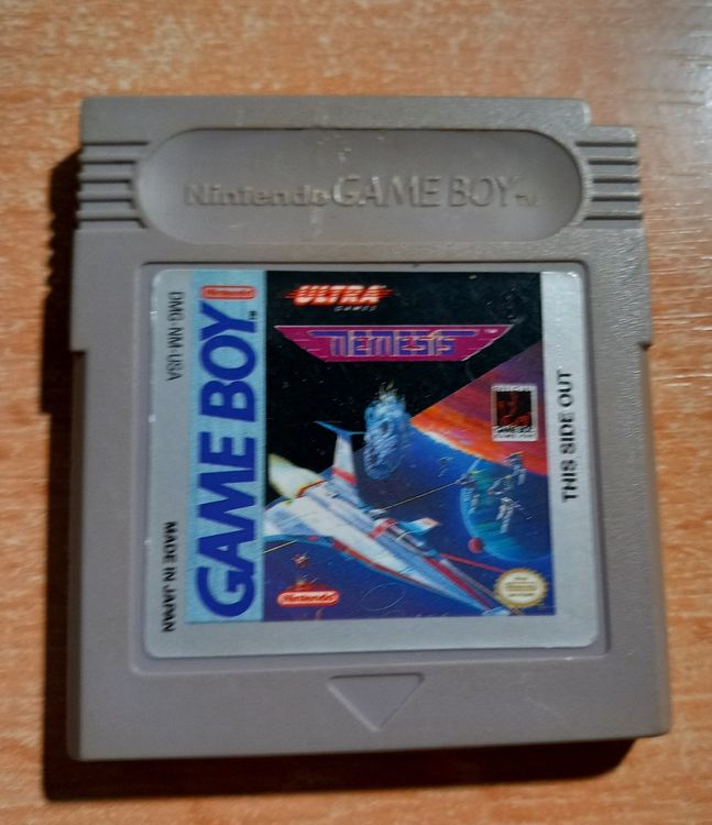 Nintendo Game Boy - Nemesis - Top Zustand! Selten! (Gebraucht) in ...