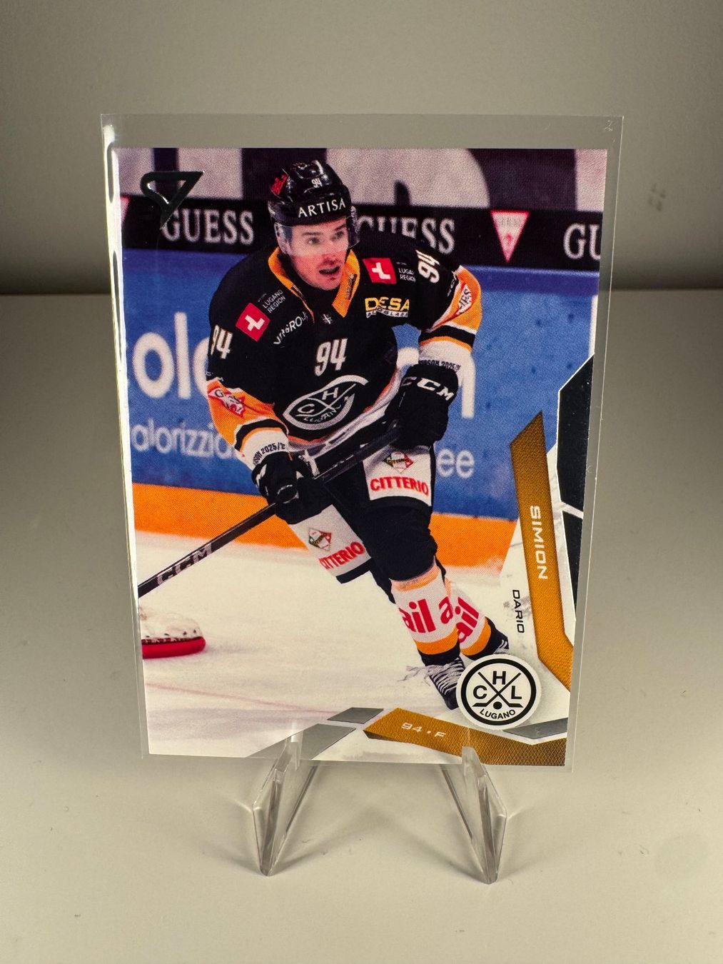233 Dario Simion HC Lugano SportZoo 2025/26 (Neu (gemäss Beschreibung ...