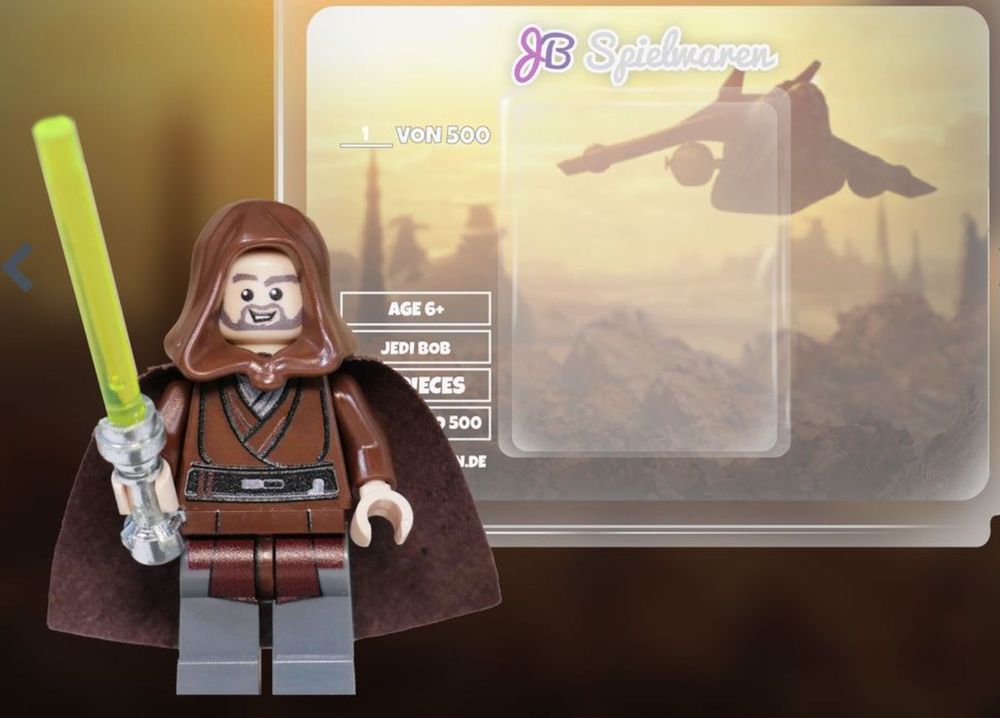 Lego Star Wars - Jedi Bob Custom Minifigur | Kaufen auf Ricardo