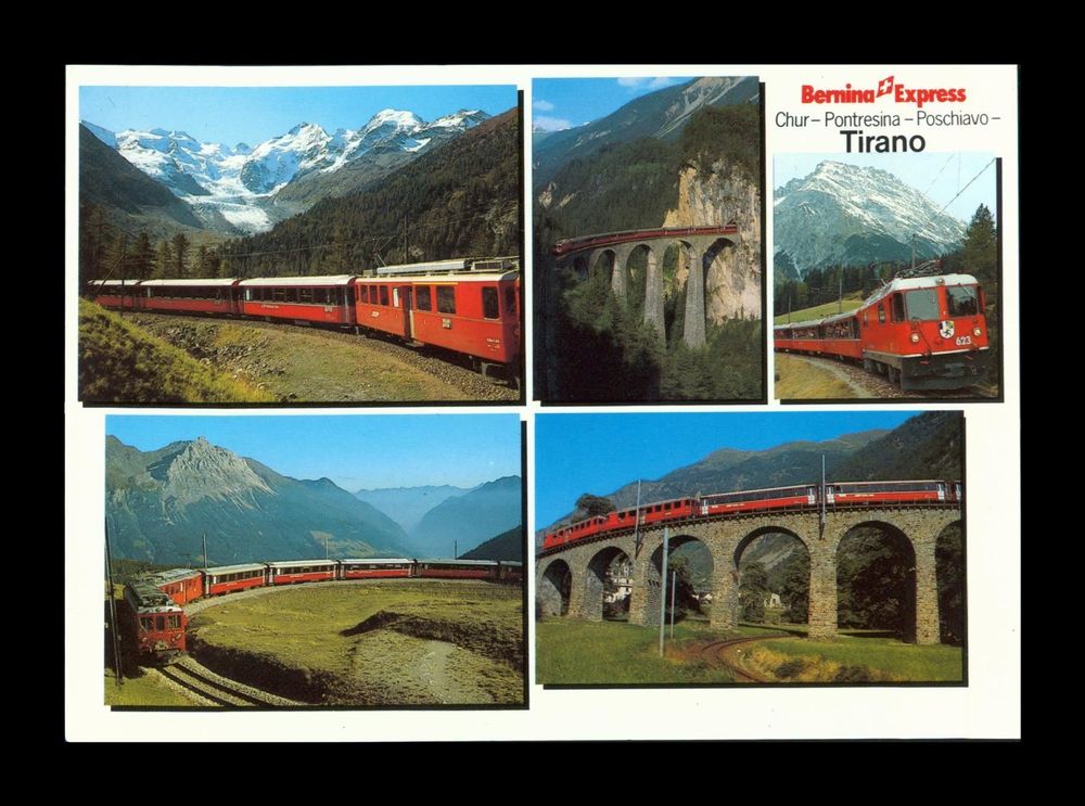 Bernina Express der Rhätische Bahn Chur-Pontresina-Poschiavo | Kaufen auf Ricardo