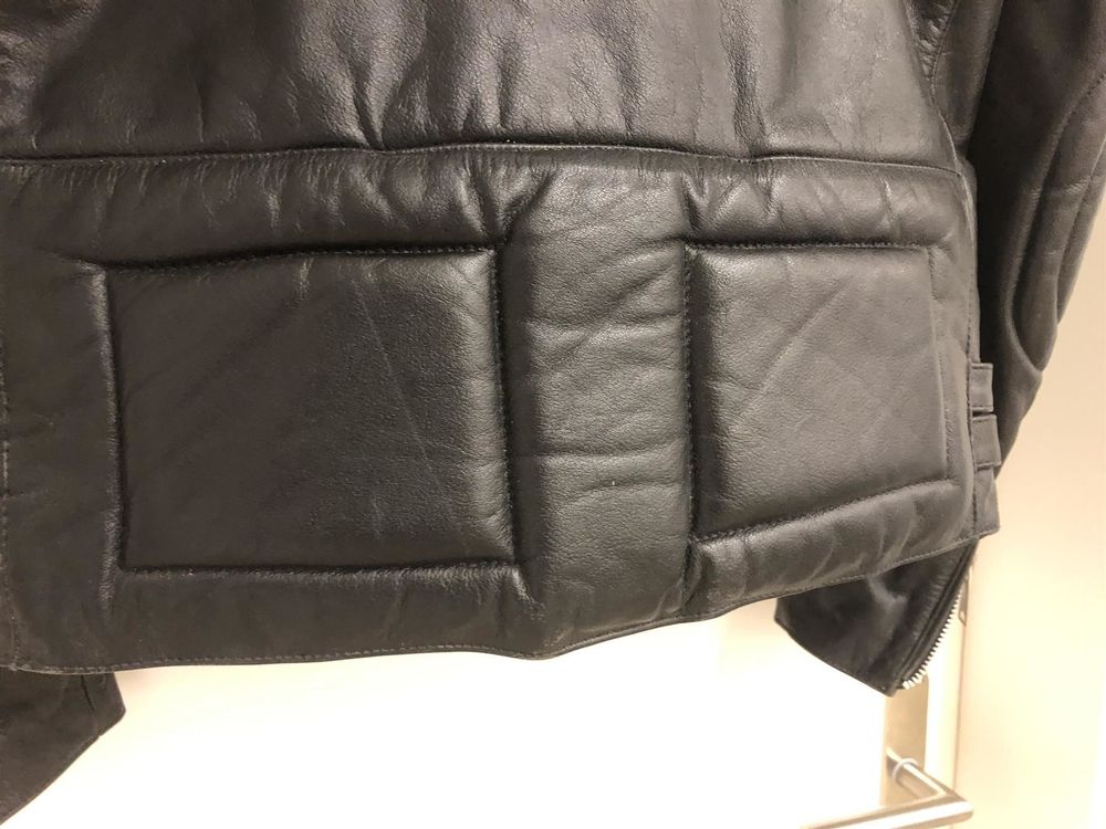 Coole Oldschool-Motorrad-Lederjacke-I014 (Neu (gemäss Beschreibung)) in Montlingen für CHF 57 ...