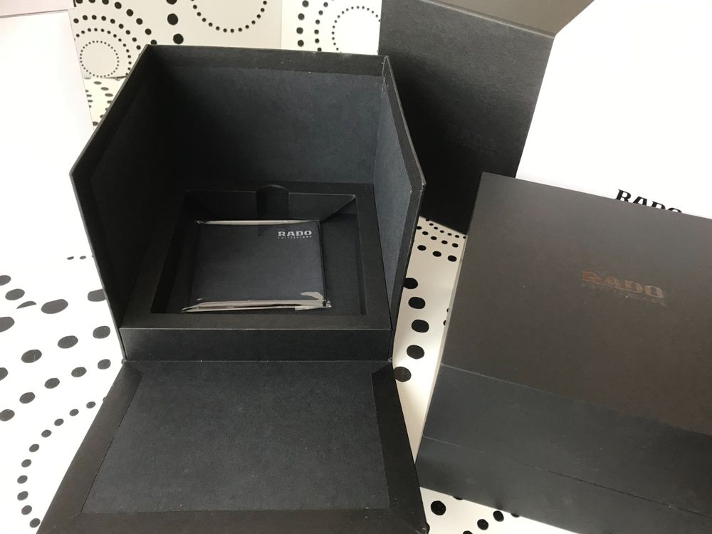 5x RADO - WATCH CASE BOX ECRIN SCHACHTEL - NEW !!!!!!!!!!!!! | Kaufen ...