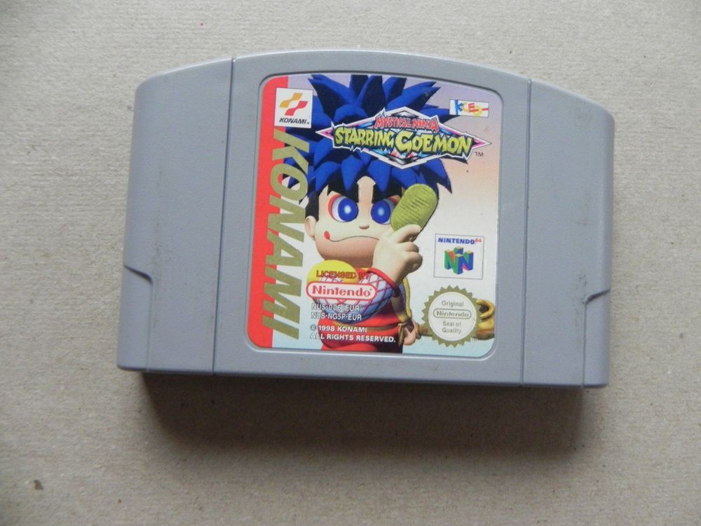 Nintendo 64 Game Mystical Ninja Starring (Gebraucht) in Siebnen für CHF ...
