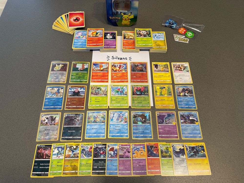Pokemon 383 Karte XXL Set Deutsche Sammlung ink. GO Pikachu (Neu ...