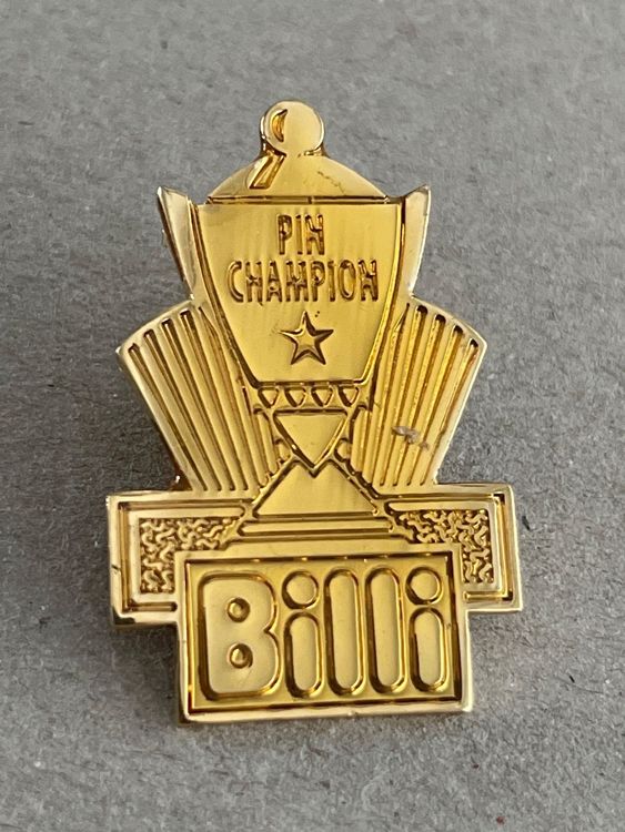 Pin Billi Pin Champion | Acheter sur Ricardo