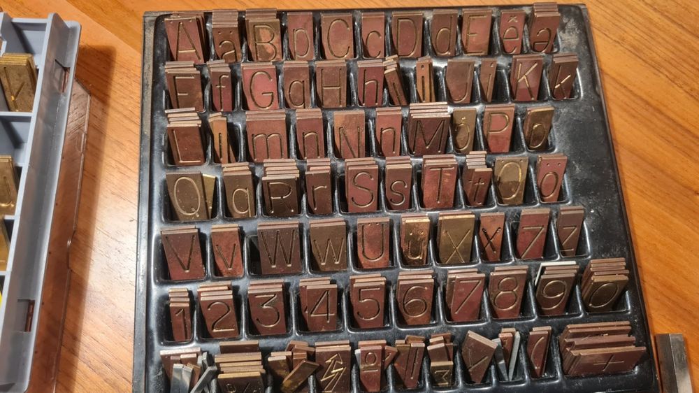 Gravograph Schriftsatz | Kaufen auf Ricardo