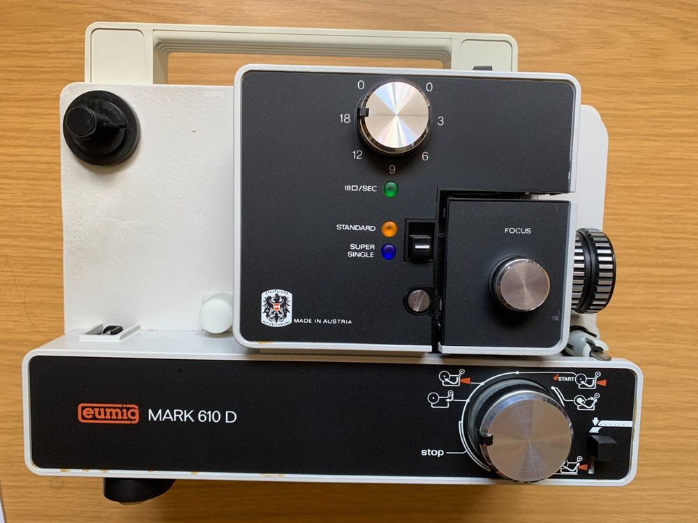 Neuer Original Eumig Mark 610 D Super 8 Film-Projektor (Neu und originalverpackt) in Wangen ZH ...