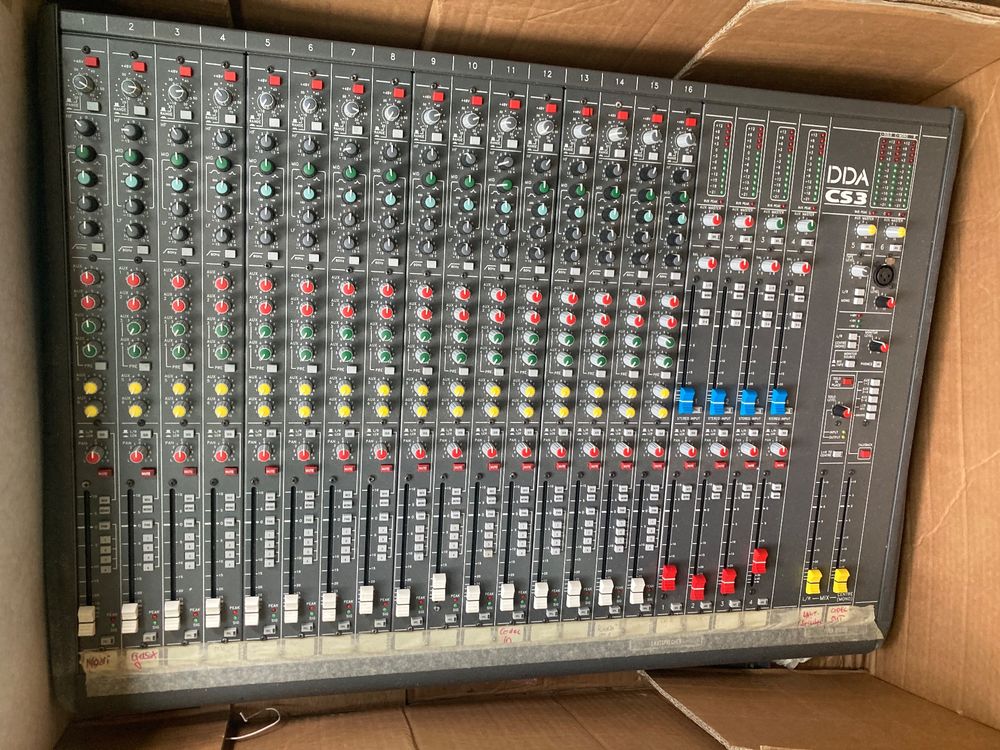 Mischpult DDA CS3-24 ab 1Fr.-- (Gebraucht) in Flüelen für CHF 53 – mit ...