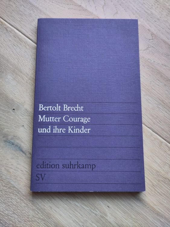 "Mutter Courage und ihre Kinder" Bertolt Brecht | Kaufen auf Ricardo